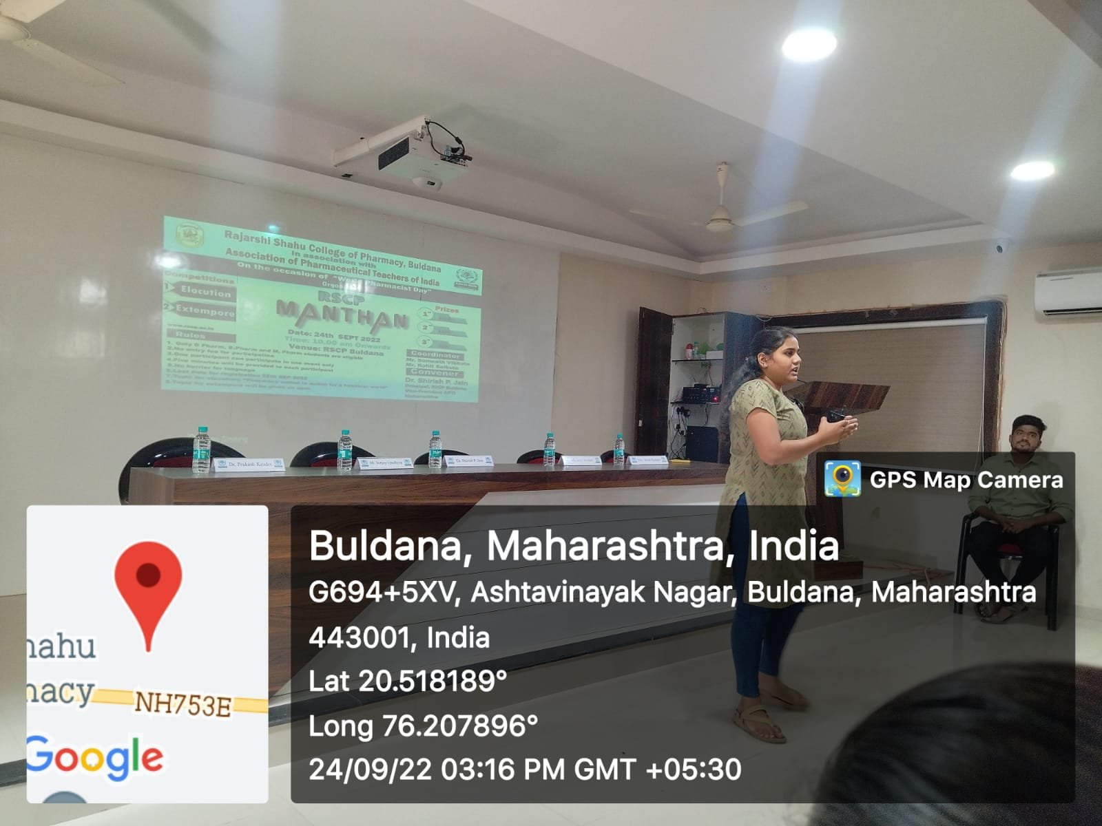 Rajarshi Shahu College of Pharmacy Buldhana in association with APTI ...